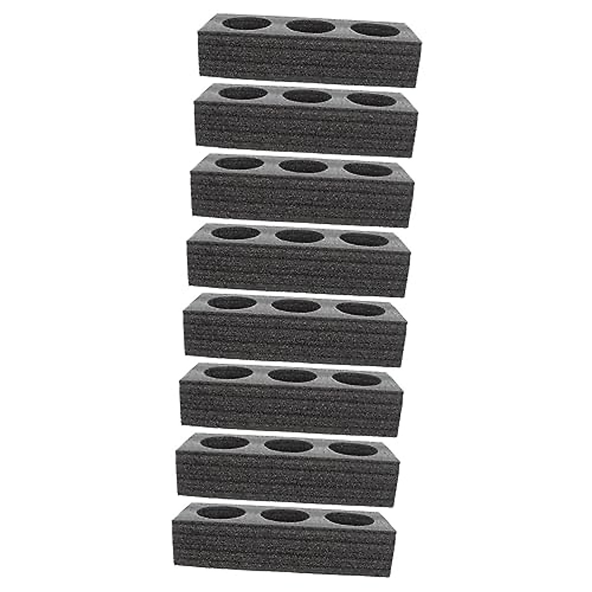 8 Pcs Milk Tea Drink Cup Holder 6 Cup Carrier Coffee Carrier Take Out Cup Trays Beverage Carrier Tool Trays Drink Holder Foam Cup Holder Pearl Cotton Dish Rack Insulation re-usable