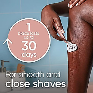 Gillette Venus Extra Smooth Pink Women's Razor Handle + 2 Refills