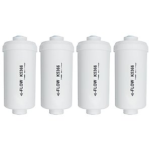 Renami Fluoride Filter, Replacement for Berkey® PF-2® Fluoride and Arsenic Reduction Elements, Compatible with Berkey® Gravity Filtration System, Natural Defluorination Filter Material, Pack of 4