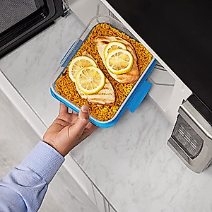 Sistema Nest It Food Storage Containers with Lids, Multicolor, (Pack of 8)