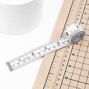 REIDEA Clothing Measure Tape Dual Sided, 79in/200cm Soft Fabric Tape Measure for Body Measurement Fitness, Weight Loss, Measuring Waist, Thighs, Arms, Sewing Clothing Tailor