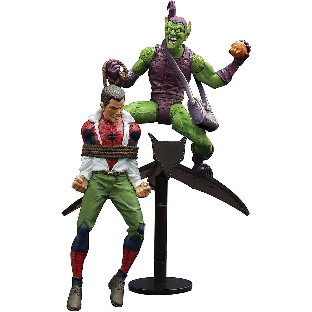 Diamond Select Toys Marvel Select Classic Green Goblin Vs. Spider-Man Action Figure