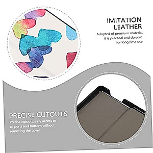 UKCOCO Ebook Case Ereaders Ebook Reader Case for E- Ultra-Thin Protective E-Reader Protective Case Pattern Protective Case Automatic Imitation Leather E- Reader Case