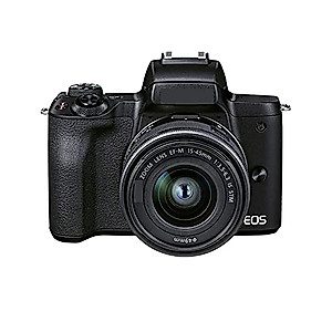 Camera EOS M50 II Mirrorless Camera Digital Camera with EF-M 15-45mm F/3.5 Lens Compact Camera Professional Photography Digital Camera (Color : All)