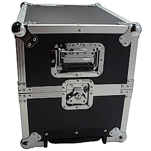 Harmony Audio Case HCLPHWE Rolling Flight Case Wheels & Handle 100 LP Vinyl Records