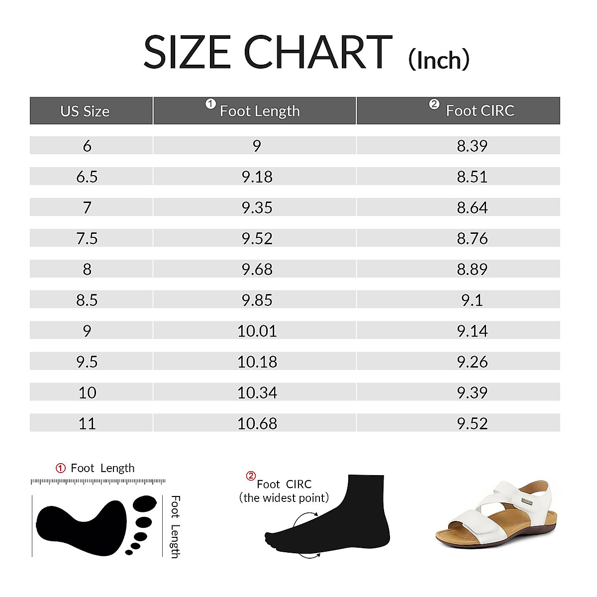 mysoft Women's Arch Support Sandals Orthotic Comfortable Walking Sandals Lightweight Athletic Outdoor Hiking Shoes