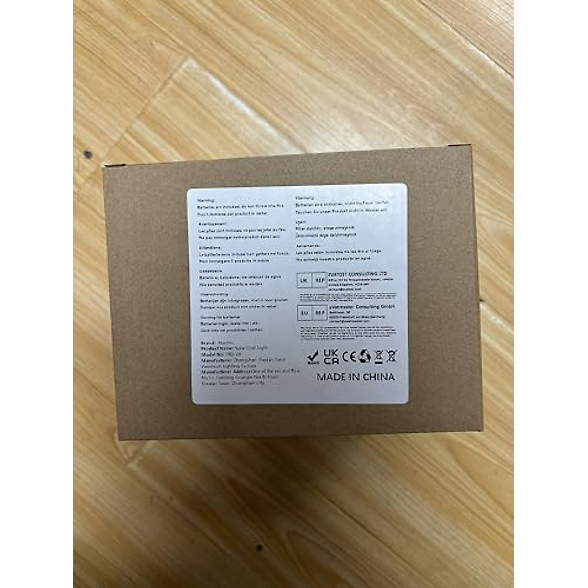 Permanent On All Night Solar Outdoor Lights 6 Pack, 2 Lighting Modes, Warm White/Cool White, IP65 Waterproof, Decorative Lighting for Fence Deck Garden Yard Stair Patio Post Pathway Steps(White02)