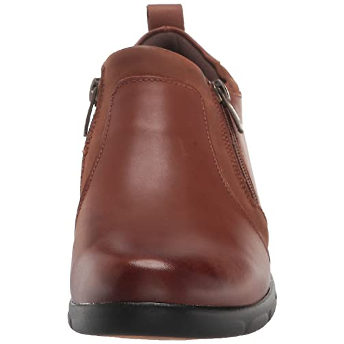 Propét Women's Wendy Dress Shoes, Chestnut, 9 X-Wide US