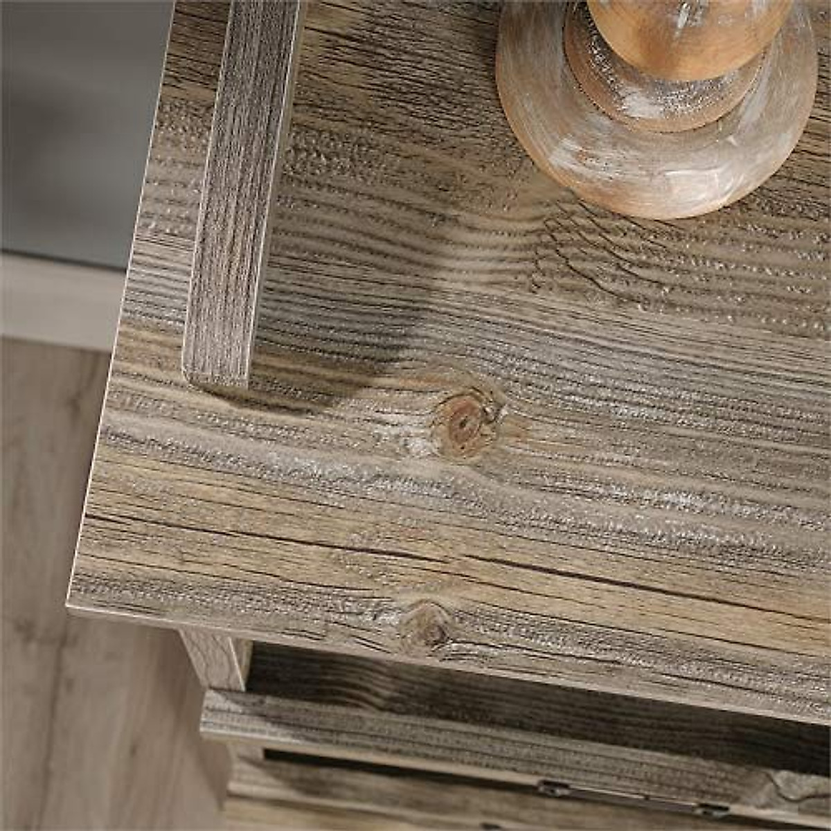 Sauder Granite Trace Contemporary 10-Cubby Wood Bookcase in Rustic Cedar