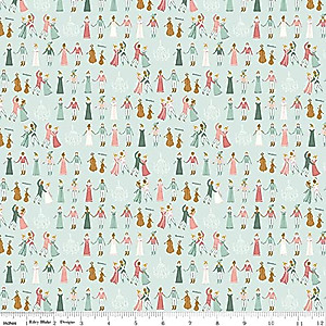 Citrus & Mint Designs Emma Rolie Polie 40 2.5-inch Strips Jelly Roll Riley Blake Designs RP-12210-40