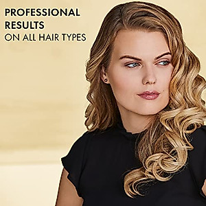 Hot Tools Pro Artist 24K Gold Curling Iron | Long Lasting, Defined Curls (1 in)