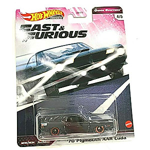 DieCast Hotwheels 2020 Premium Fast & Furious Quick Shifters 4/5 '70 Plymouth AAR Cuda