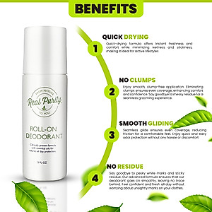 Real Purity Roll-On Natural Deodorant