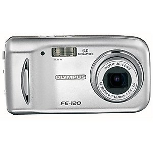 Olympus FE-120 6MP Digital Camera with 3x Optical Zoom