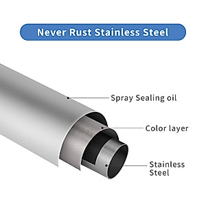 Curved Shower Curtain Rod, TENOVEL Round 48-72 Inches Shower Rods for Bathroom Adjustable, Rounded Bowed Stainless Steel Shower Rods Customized for for Bathtub, Stall, Brushed Nickel, Need to Drill