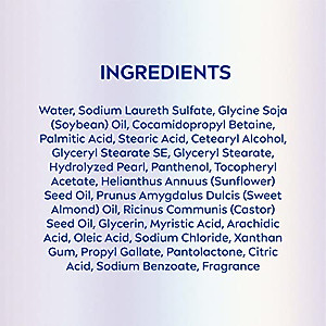 NIVEA Sensitive and Radiant Body Wash with Nourishing Serum, Provitamin B5 and Pearl Extract, 20 Fl Oz Bottles, 3 Count (Pack of 1)