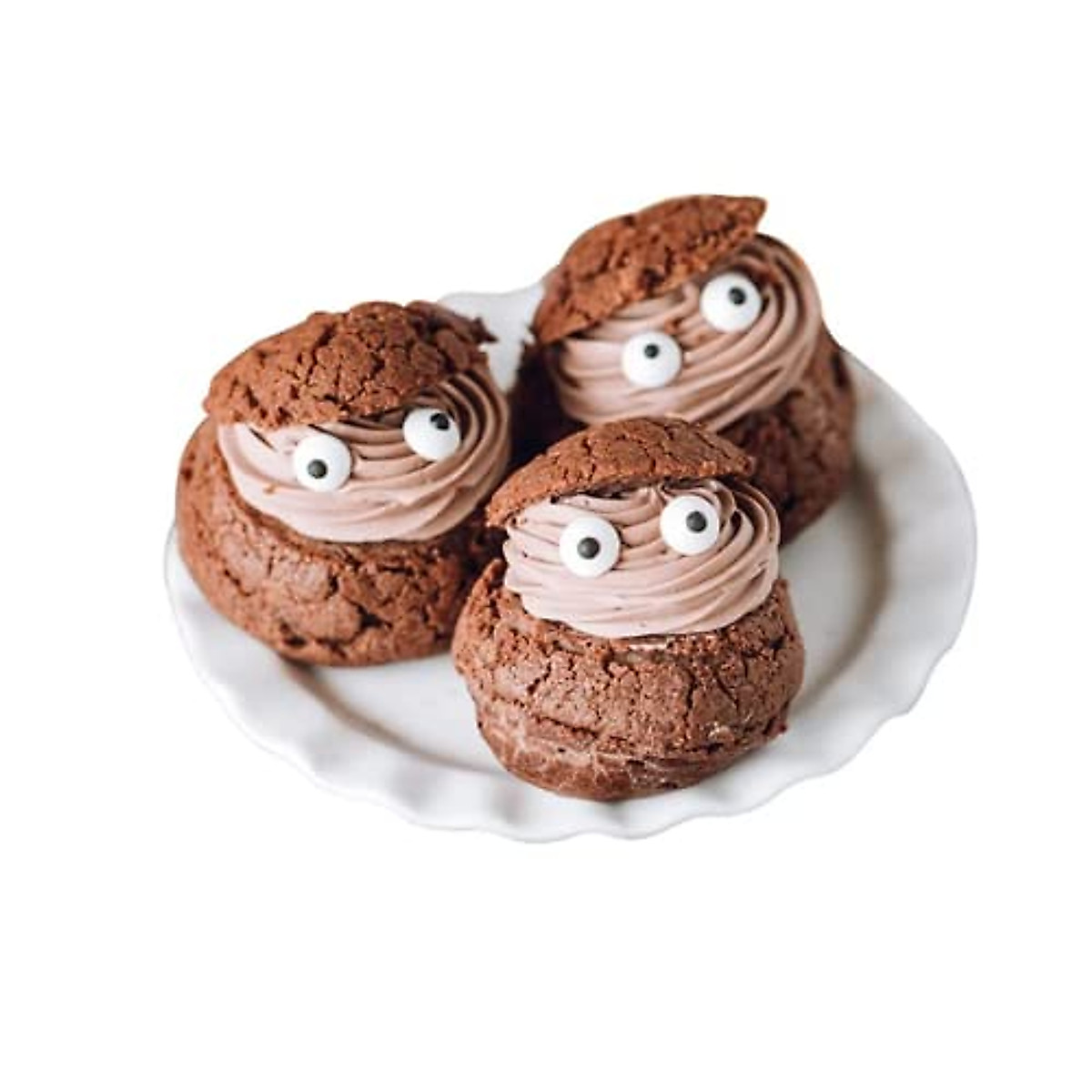 Edible Mini Candy Eyes Halloween Sprinkles Cake Cupcake Toppers Cookie Decorations Dessert Sprinkle Eyeballs Sugar Sprinkles Googly Eye for Christmas Daily Cake Decorating