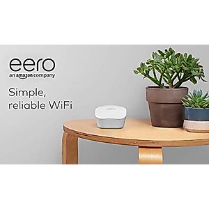 Amazon eero mesh WiFi system – router replacement for whole-home coverage (3-pack)