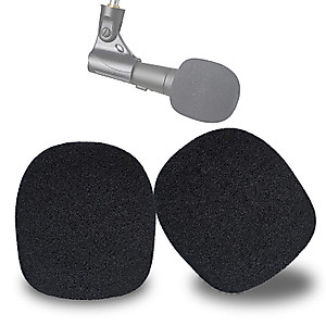 SM58 Pop Filter Compatible with Shure SM58 Microphone, SM58S SM58-LC Ball Type Mic to Reduce Wind Noises, Windscreen Microphone Cover by YOUSHARES (2 Pack）