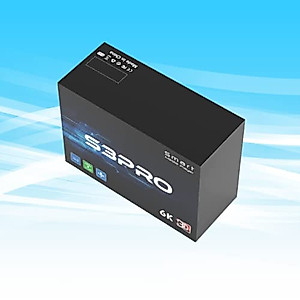 New 2022 Android TV Box S3 Pro, Android 9 with Voice Command Remote