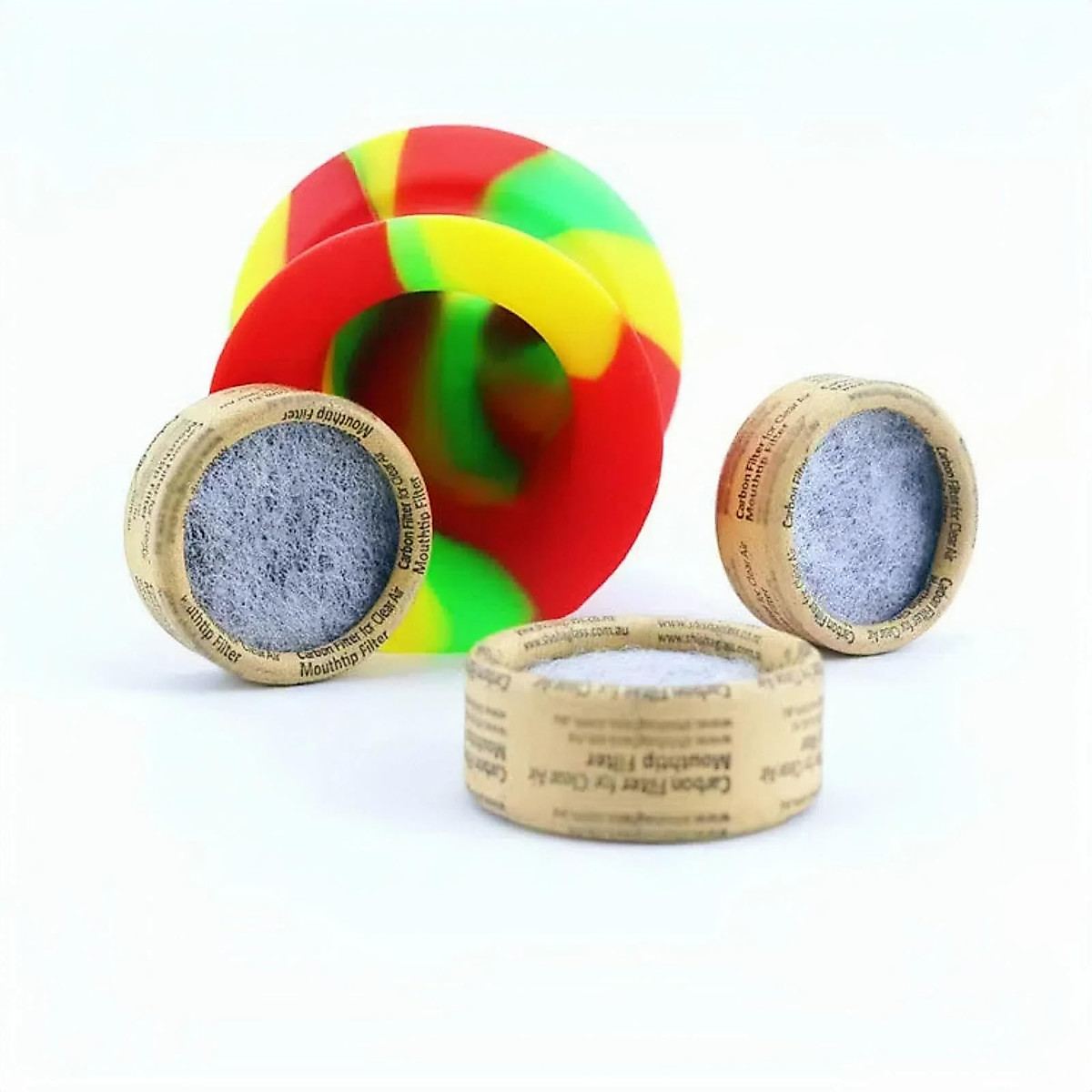 Replaceable Activated Carbon Filter for Universal Silicone Mouth Funnel(5pcs)