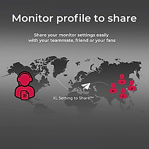 BenQ Zowie XL2540K 24.5 inch 240Hz Gaming Monitor | Smaller Base | Flexible Height & tilt Adjustment | XL Setting to Share | Customizable Quick Menu (Renewed)