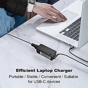 USB-C Laptop Charger 65W 45W for Lenovo Yoga C940 C740 S730 720 730 720-13IKB 730-13ikb 730S 910 920 920-13ikb 13 Chromebook C330 S330 100e 300e ThinkPad T480 T480s T580 T580s ADLX65YDC2A