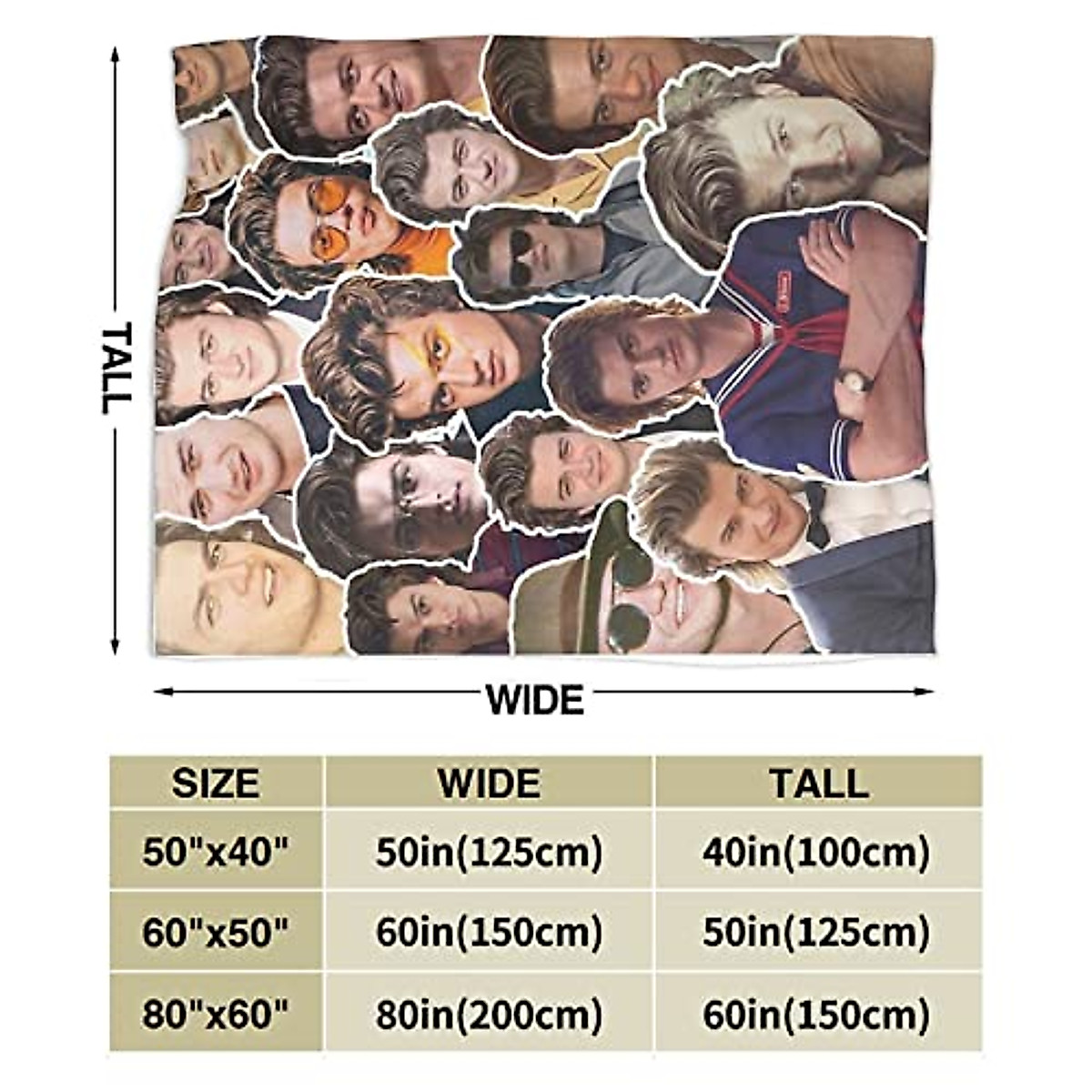 Blanket Ultra Soft Throw Blanket for Sofa Offiece Bed Car Camp Couch for Adults Kids 50"x40"