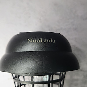 NuaLuda Solar powered lamps, Solar Powered Lamps for Outdoor Use - Illuminate Your Garden with Eco-Friendly Ground Insert Style Lights