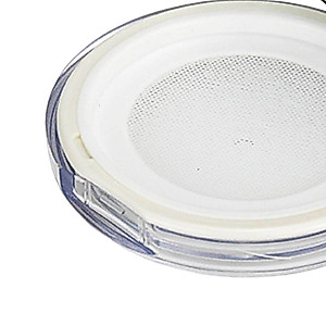 shamjina Powder Box Cosmetic Make up Holder Portable Powder Case,Loose Powder Compact Container,DIY Empty 3G with Powder Puff and Mirror for Travel