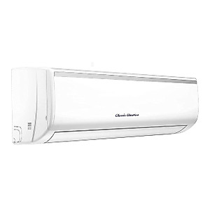 Classic America (12000BTU/120VAC/20SEER) Mini Split AC/Heating System - 600 SqFt Coverage - Ductless/Wall Mounted - Energy Saving Inverter - Includes 16' Installation Kit and Remote - WiFi/Alexa Ready