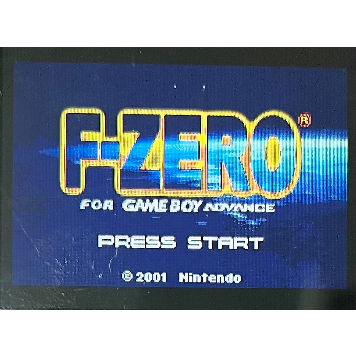 F Zero Maximum Velocity Japanese Game Boy Advance