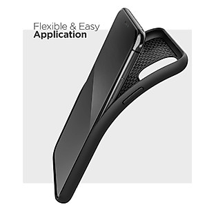 Encased Thin Armor Series Compatible with iPhone 12 Pro Max Belt Clip Case Slim Grip Cover with Holster - Black