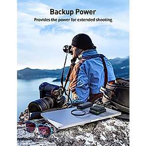 Evatronic NP-F550 Battery Charger Set, Compatible with Sony Battery NP-F970 F960 F770 F750 F570 F550 F530 F330 TR516 TR716 TR818 TR910 TR917 LCD,Dual Slot, Monitor, Camera Slider (2-Pack 2900mAh)