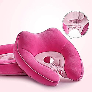 car seat cushion Beautiful Buttocks Cushion Comfort Chair Tailbone Pillow Ventilated Designed for Hip Back Sciatica Pain Relief Ergonomic Pillow Curved Surface Slow Rebound office chair cushion zhuang