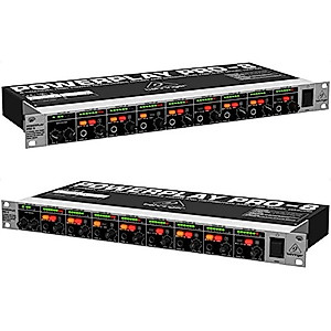 Behringer POWERPLAY HA8000 8 Channel High-Power Headphones Mixing and Distribution Amplifier