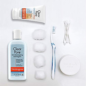 Neutrogena Clear Pore Oil-Eliminating Astringent with Salicylic Acid, Pore Clearing Treatment for Acne-Prone Skin, 8 fl. Oz (Pack of 6)