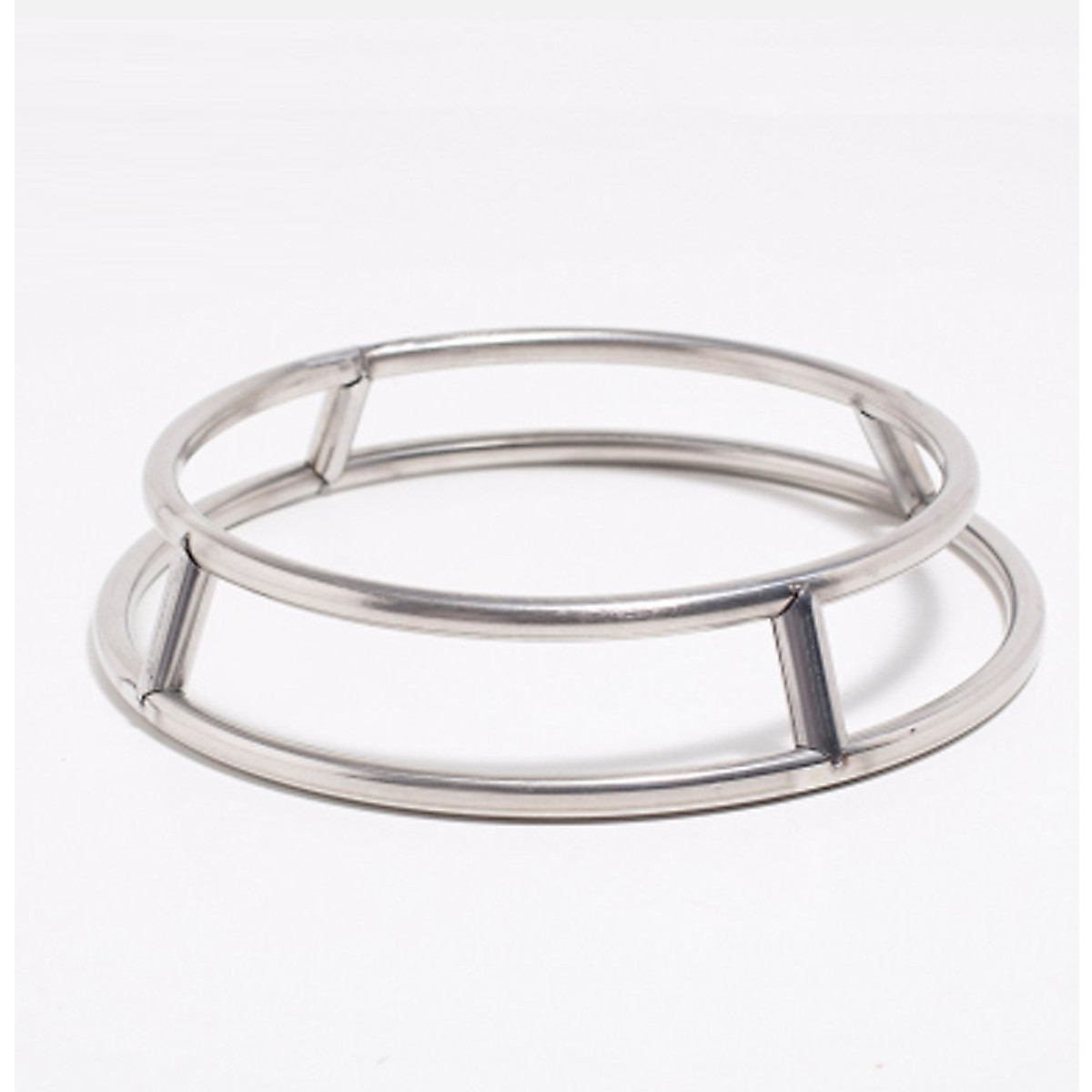 Wok Ring/Stainless Steel Wok Rack Insulated Pot Mats Cookware Ring/Wok accessories (Dimensions; height 5.5 cm/2.16 inches; bottom diameter 26 cm/10.2 inches; diameter28 cm/11 inches)