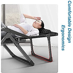 ガードレール Recliners Folding Sunloungers Brown Patio Lounge Chair for Adults Reclining Office Chair with Footrest and Headrest