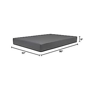 Dreamfoam Bedding Chill 6" Gel Memory Foam Mattress, Full XL- Made in Arizona