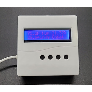 pp-Code WiFi Temperature, Humidity and Pressure Sensor, Monitor from Anywhere with Email & Text Alerts (with Pressure Sensor)