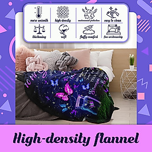 Atokker Goddaughter Gifts from Godmother Blanket, First Communion Gifts for Girls, 1st Communion Gifts for Girls, Baptism Gifts for Girl, Communion Gifts for Goddaughter Throw Blanket 60"*50"