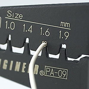 Engineer Precision Crimping Pliers for Open Barrel Terminals PA-09