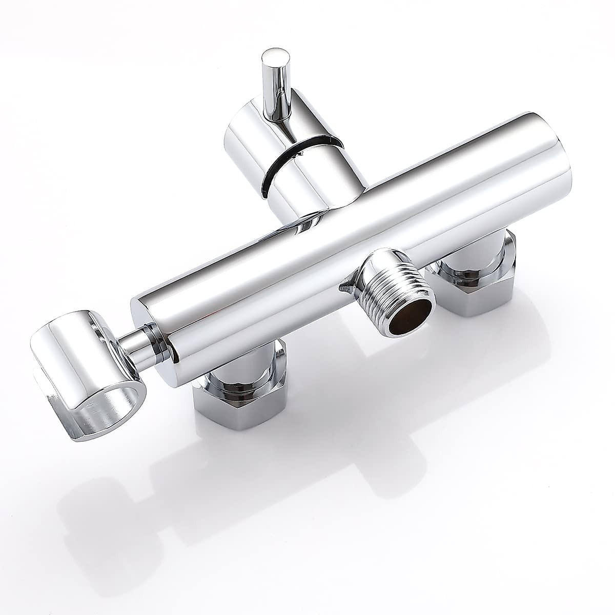 Ownace Bathroom Toilet Bidet Sprayer Set with Hot and Cold Mixing Valve Strong Water Chrome