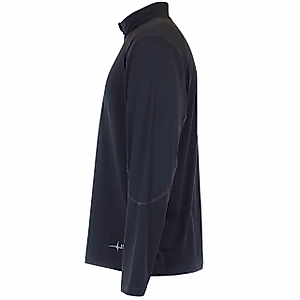 HABIT Men's 1/4 Zip Performance Layer, Peacoat, X-Large, X-Large