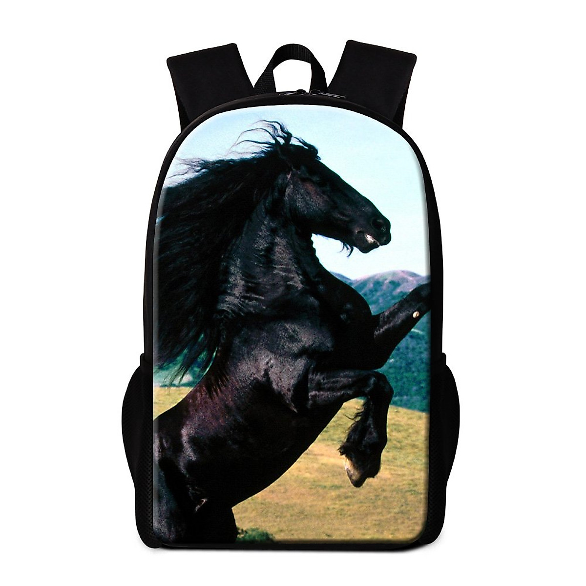Dispalang Horse Backpack for Children Cool Animal Back to School Backpack for Girls Boys Day Pack