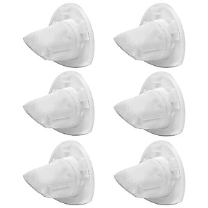 6 Pack VF110 Vacuum Filter-Compatible for Black and Decker Hand Vacuum Filter by Blutoget - Replaces CHV1410L CHV9610 CHV1210 CHV1510 CHV1410L32 HHVI315JO32 HHVI315JO42 HHVI320JR02 90558113-01