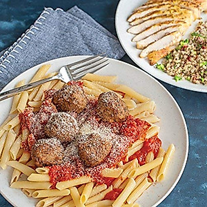 Nordic Ware Polypropylene Plates Microwave Serveware, 10", White