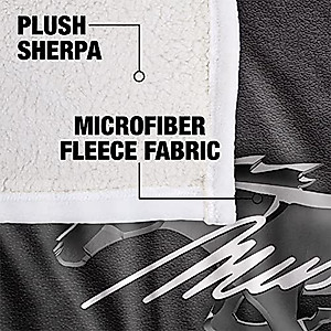 Ford Mustang Blanket, 50"x60", Mustang Logo Silky Touch Sherpa Back Super Soft Throw Blanket