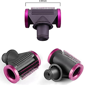 Anti-Flight Flyaway Attachment Nozzle with Wide Tooth Comb 2 in 1 Function for Dyson Hair Dryer attachments - Accessories for Supersonic Hair Dryer HD01 HD02 HD03 HD04 HD08